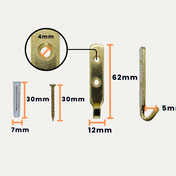Heavy Duty Picture Wall Fixings - Single Frame | All About Framing